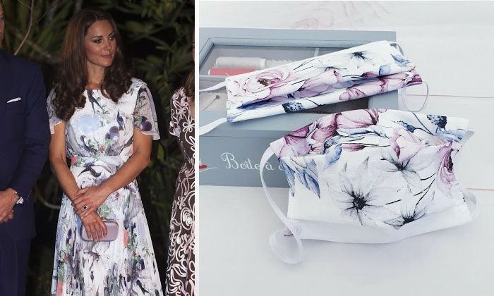 Floral face masks we predict Kate Middleton would love | HELLO!