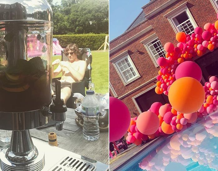 Abbey Clancy and Peter Crouch stun fans with fairytale garden at Surrey ...