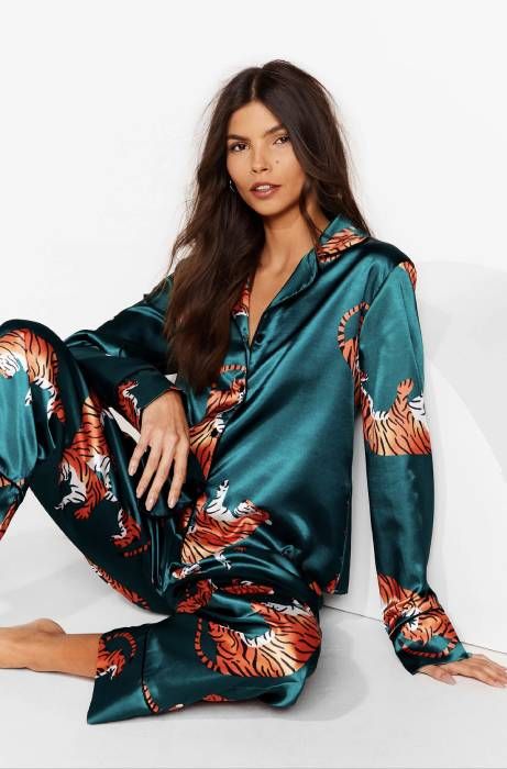 Kelly Ripa stuns in satin tiger PJs - and we found the best lookalike ...