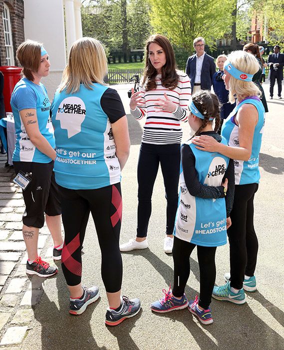 Kate Middleton meets London Marathon runners | HELLO!