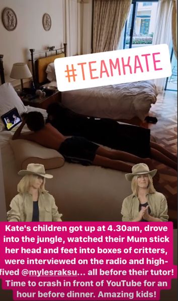 I'm a Celebrity's Kate Garraway explains how children have been allowed ...