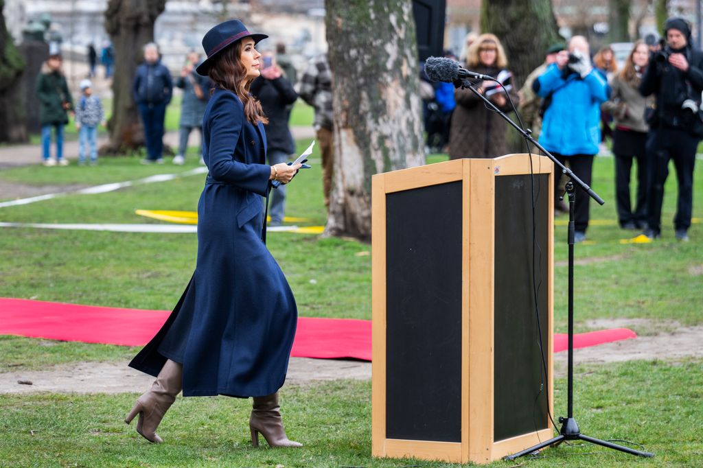 Queen Mary re-emerges after holiday with Frederik and children and ...