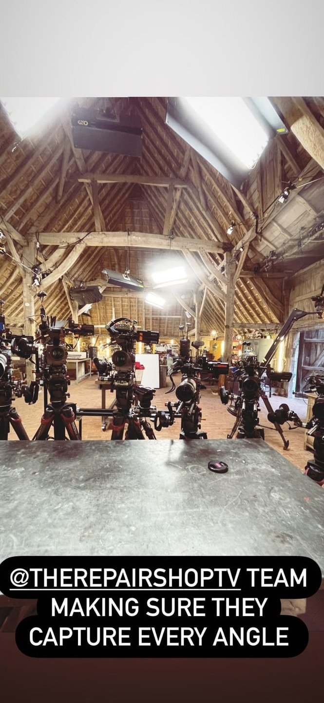 The Repair Shop star shares new update amid season break | HELLO!