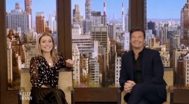 Kelly Ripa sends fans wild in a black leather skirt - and it’s perfect ...