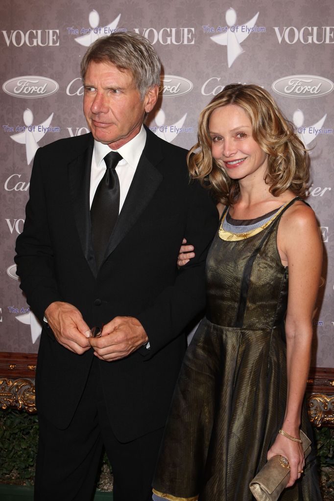 Calista Flockhart's 3-word response to falling for Harrison Ford ...