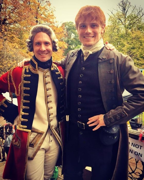 Sam Heughan’s Outlander co-star pokes fun at his latest snap | HELLO!