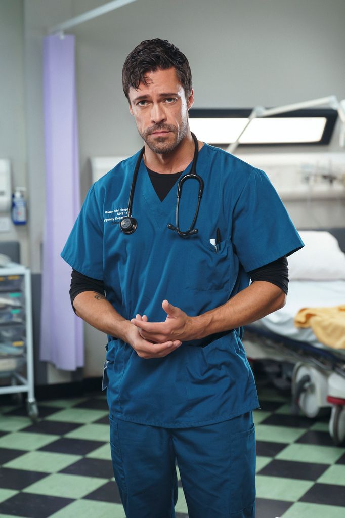 Olly Rix is worlds away from Call the Midwife character in new TV role with Downton Abbey star ...