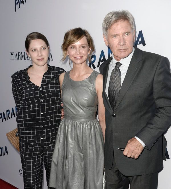 Harrison Ford and Calista Flockhart beam with pride at rarely seen son ...