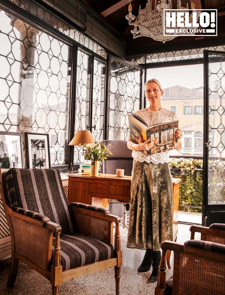 Giovanni and Servane Giol's palazzo on the banks of Venice's Grand Canal - inside tour | HELLO!