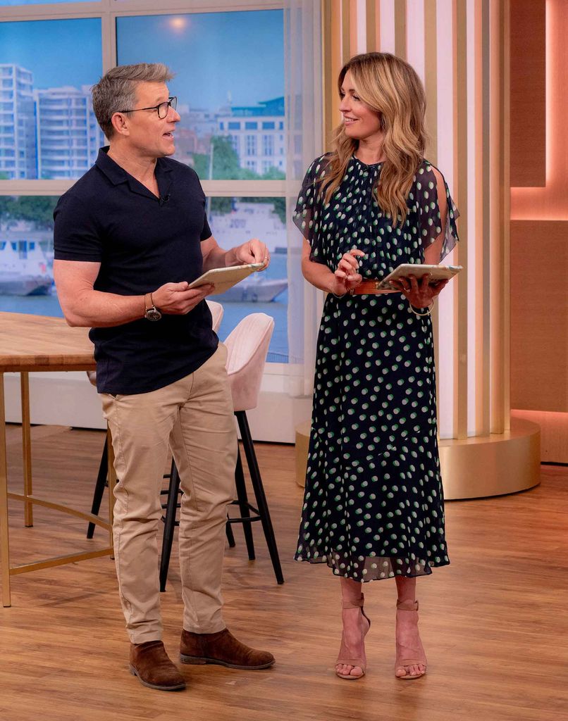 I've done the research and found Cat Deeley's polka dot dress - that's ...