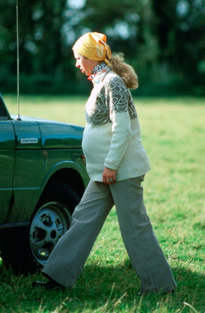 Princess Anne's no-fuss baby bump photos with Zara Tindall and Peter ...