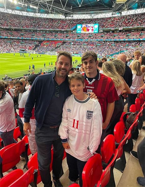 Jamie Redknapp is one proud dad as he celebrates Beau's major success ...