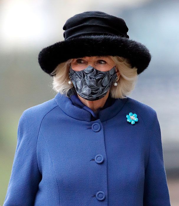 Royals in coordinating face masks: Kate Middleton, Duchess Camilla ...