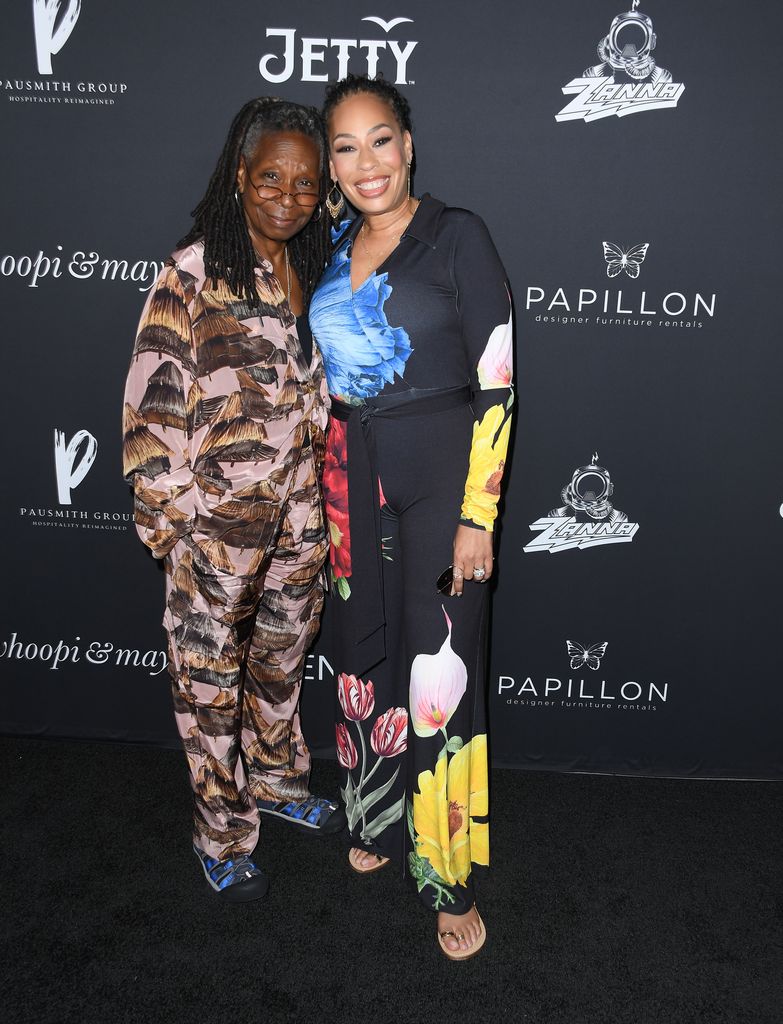Whoopi Goldbergs Daughter Alex Martin Makes Rare Appearance With Mom In Latest Outing Hello