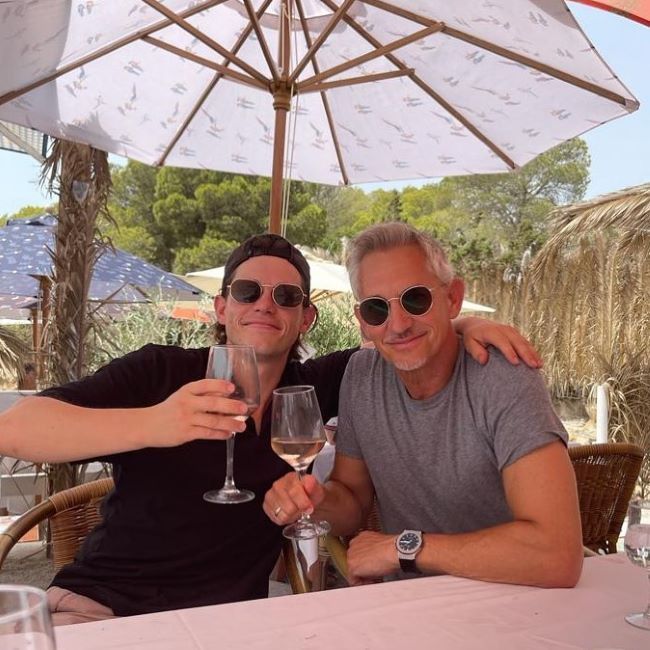 Gary Lineker shares rare photo with lookalike son Harry for special ...