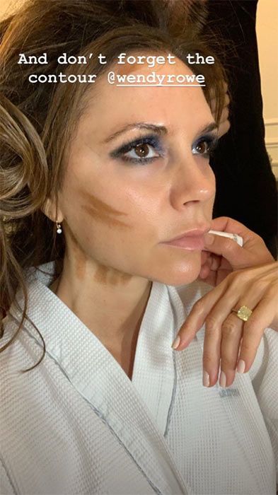 Victoria Beckham shares surprising contour trick with behind-the-scenes ...