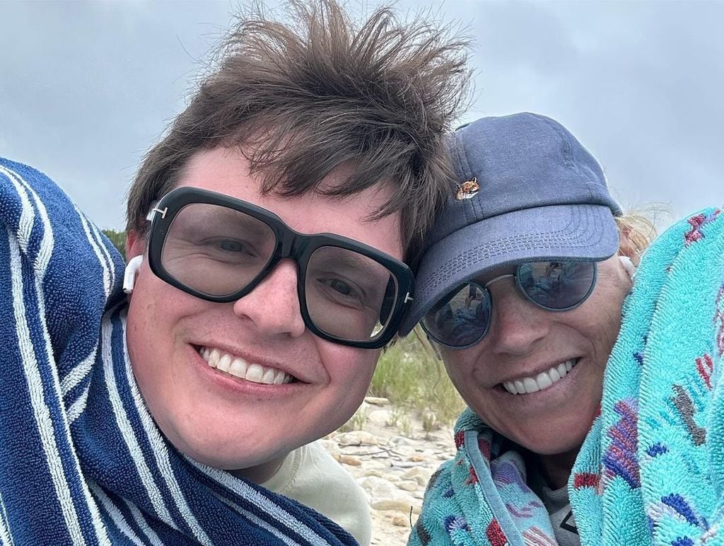 Michael J. Fox celebrates lookalike son Sam's birthday with rare photo ...