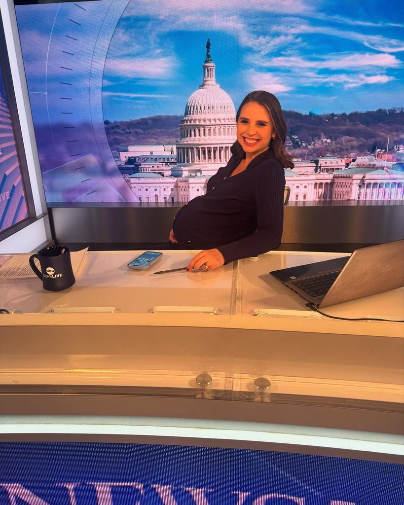 ABC News star welcomes baby after contractions began live on air | HELLO!