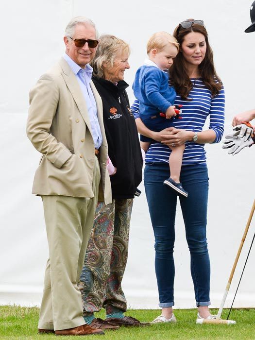 Prince George plants trees with grandfather Prince Charles | HELLO!