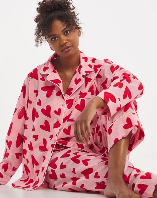 10 best heart print pyjamas for Valentine's Day: M&S, ASOS, Selfridges ...