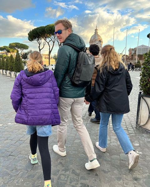 Dan Walker shares incredibly rare photo of his three children - and ...