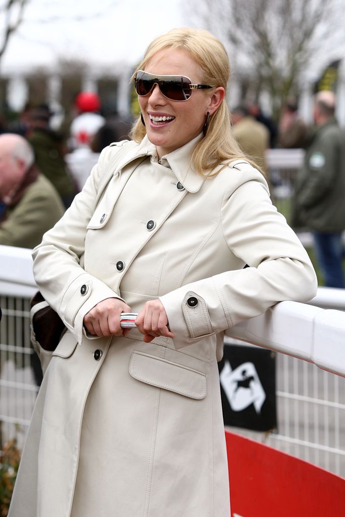 Zara Tindall's rarely-seen Barbie blonde long hair and baby bangs will ...