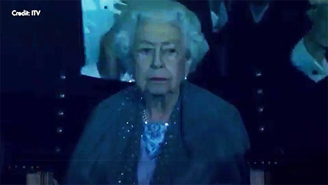 The Queen appears full of emotion as she watches heartbreaking family ...