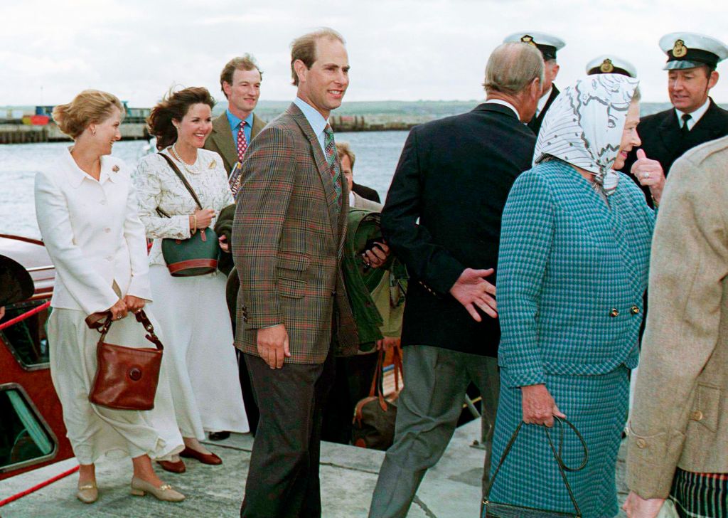 Lady Louise Windsor's close bond with royal godfather, she 'texts a lot ...