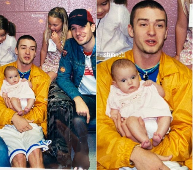 Tim McGraw's daughter Audrey sits on Justin Timberlake's knee in very ...