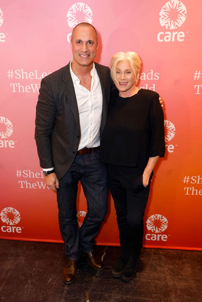 Hugh Jackman's ex Deborra-Lee Furness is all smiles alongside handsome ...