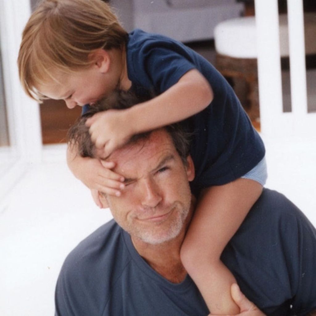 Pierce Brosnans Son Paris 22 Shares Rare Birthday Tribute As Dad Turns 70 Hello