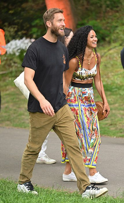 Vick Hope says Calvin Harris romance is 'just for us' – exclusive | HELLO!