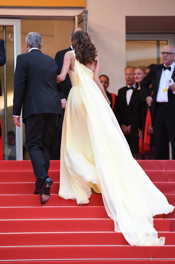 Amal Clooney's whimsical one-shoulder Cannes dress is 2025 personified | HELLO!