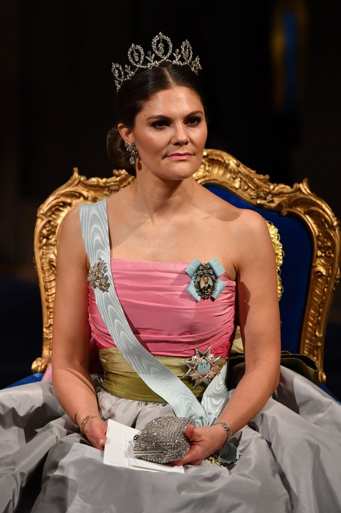Crown Princess Victoria is a regal vision in showstopping favourite ...