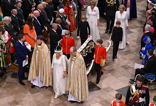 Queen Camilla has the sweetest reaction after spotting her ...