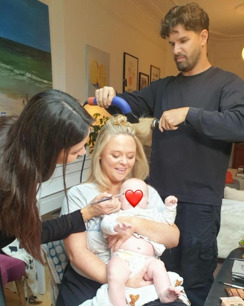 Rivals star Emily Atack shares rare snap of baby son for special reason ...