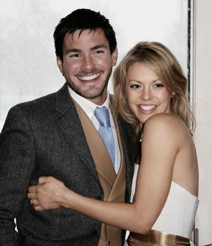 'Hustle' actress Kelly Adams shares photos of her £200 wedding | HELLO!