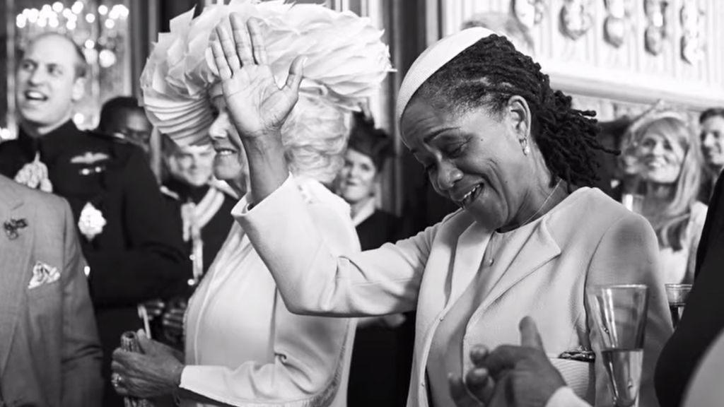 Doria Ragland captivated by Elton John in behind-the-scenes royal wedding photo | HELLO!