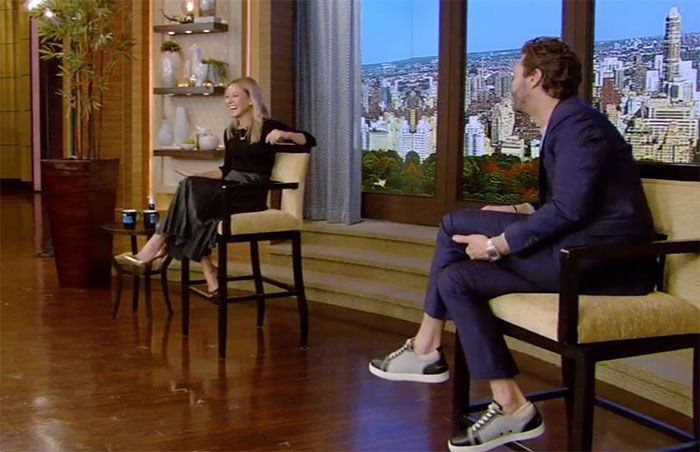 Kelly Ripa's leather midi is the only skirt you need to see you through ...