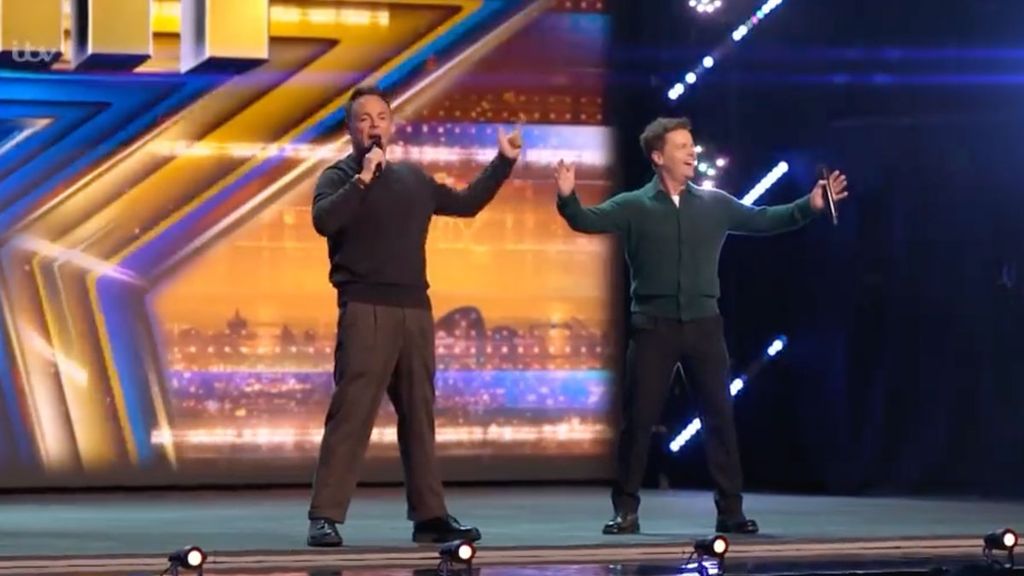 Britains Got Talent Forced To Stop As Ant And Dec Make Major