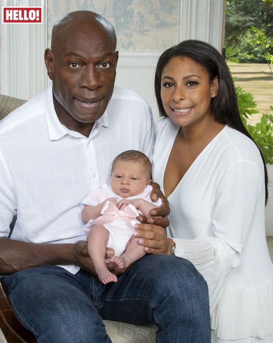 Frank Bruno introduces his first grandchild | HELLO!