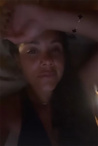 Alex Scott looks sensational in daring swimsuit as she enjoys sauna ...