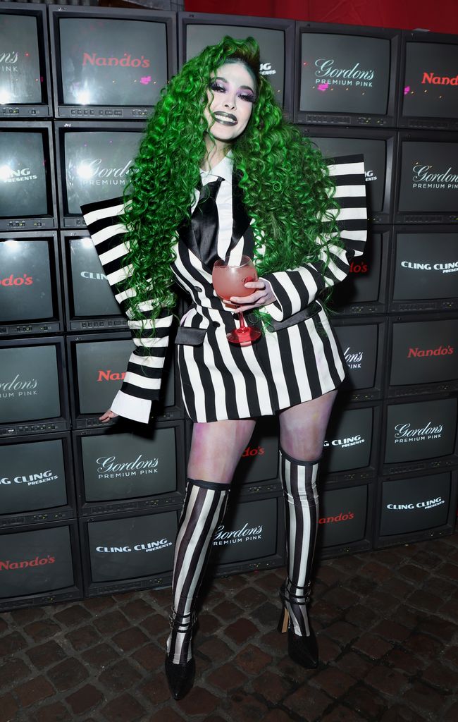 Maya Jama looks almost unrecognisable in waist-cinching costume for ...