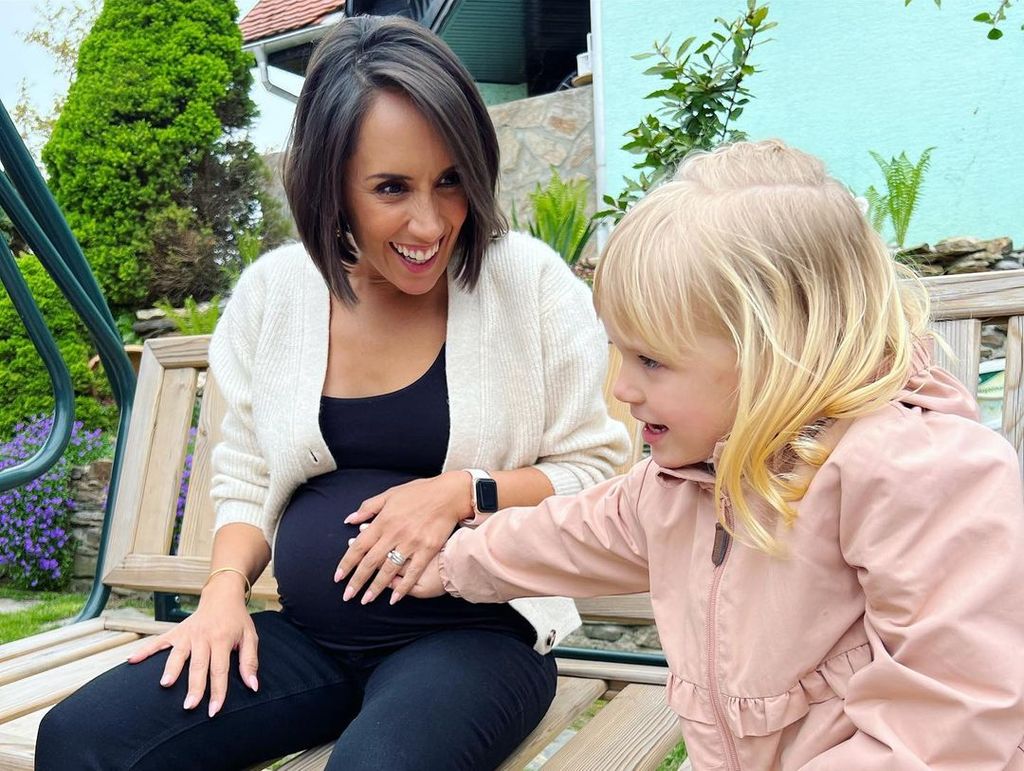 Janette Manrara shares intimate bump photo as she details 'tearful' goodbye in sweet tribute ...