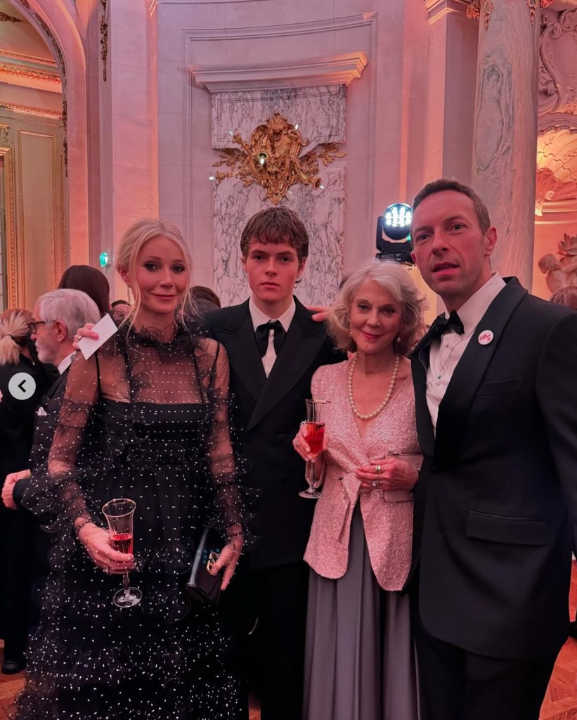 Blythe Danner is a proud grandma watching Apple Martin at glitzy ...