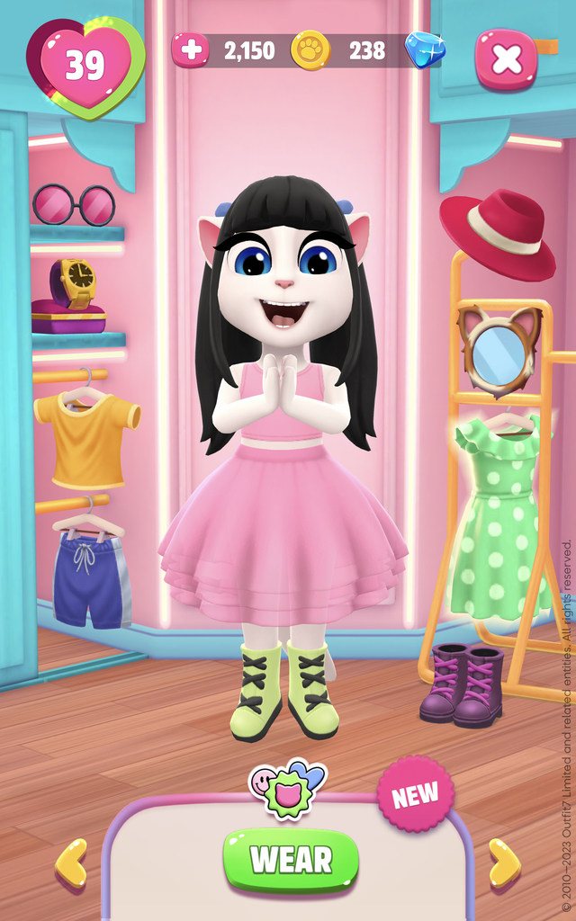 Fashion Lovers Can Win Up To 10000 With My Talking Angela 2 By Entering Their Designs Hello