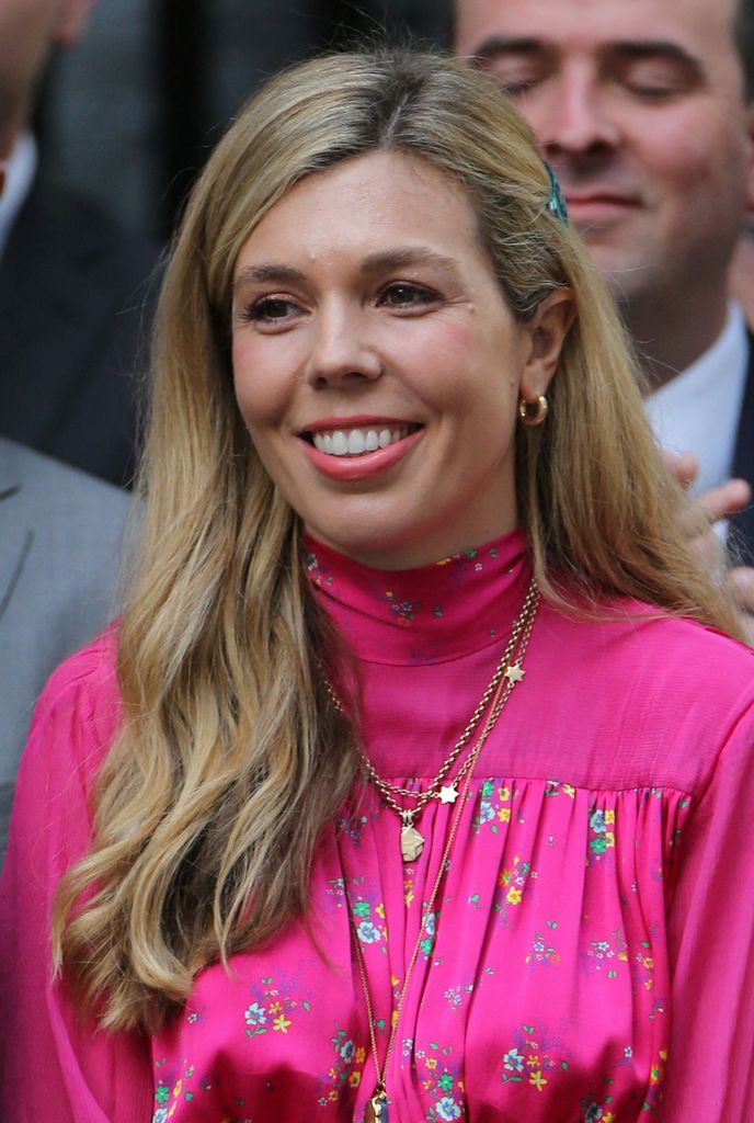 Carrie Johnson shares adorable photo of children Wilfred and Romy in ...