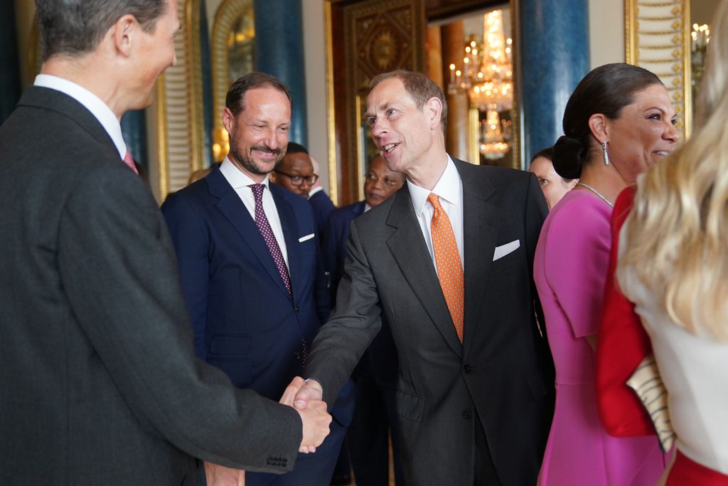 Princess Kate and Prince William join foreign royals at Buckingham ...