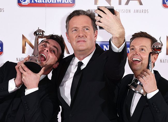 Piers Morgan hilariously falls off chair live on TV – watch video | HELLO!