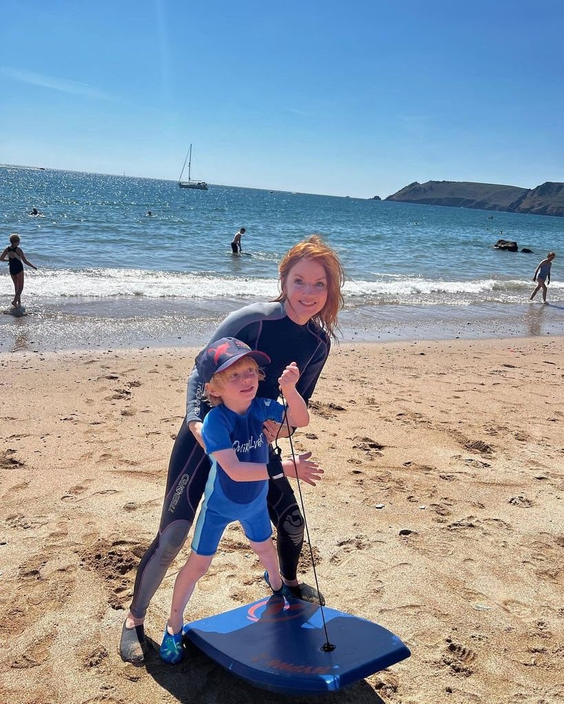 Geri Horner sparks reaction with photos of rarely-seen daughter ...